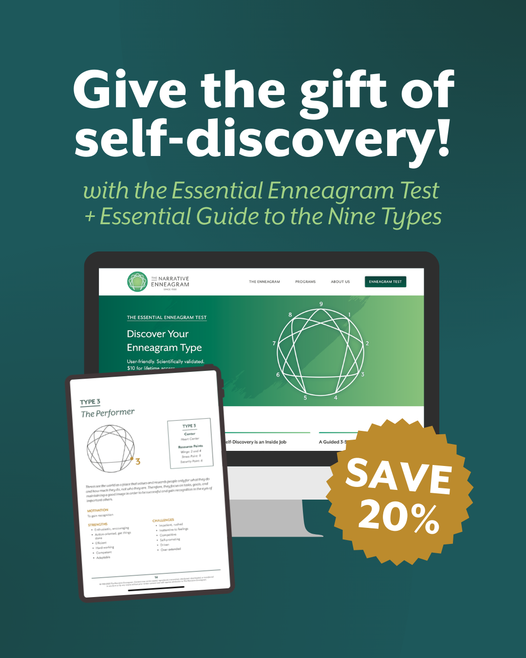 Gift Set: Enneagram Test + Guide – The Narrative Enneagram Store